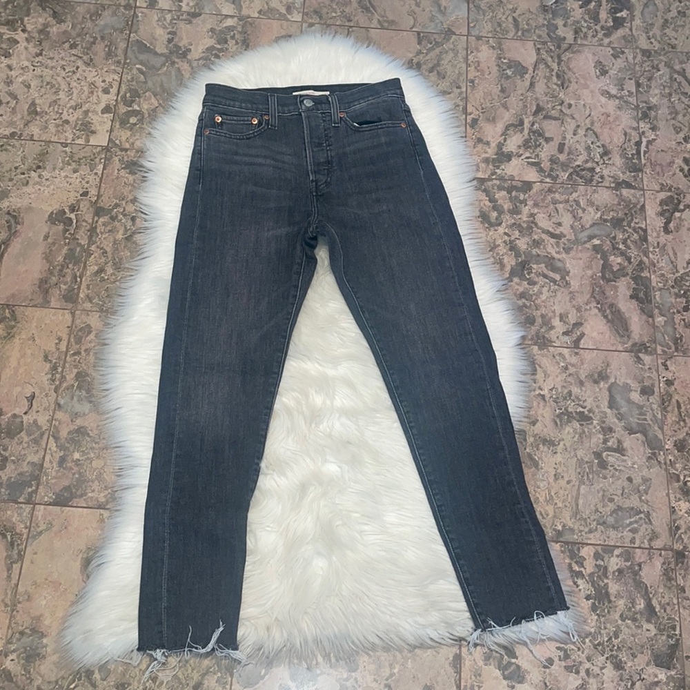 Levi’s Wedgie Skinny Button Fly Jeans - Gem